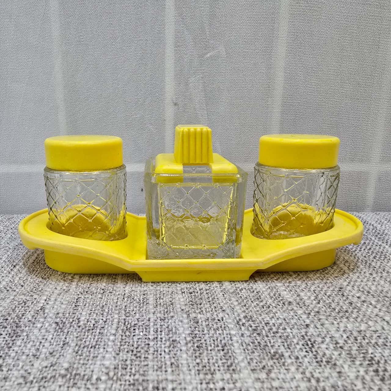 Vintage Condiments Cruet Set - Made In England