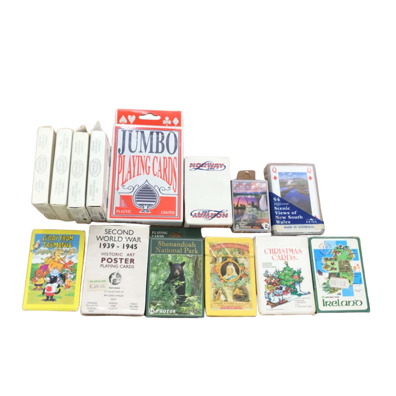 Vintage Assorted Playing Cards x 14 packs(s)