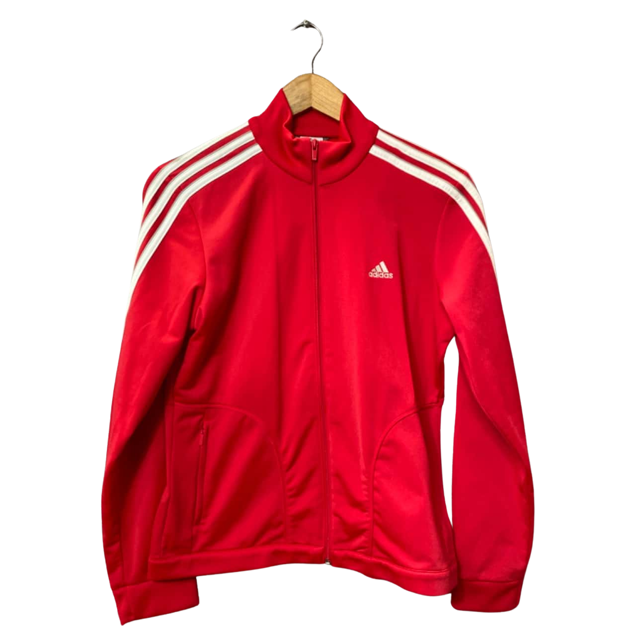 Women’s Adidas Size 14 Red & White Zip Up Jacket(s)