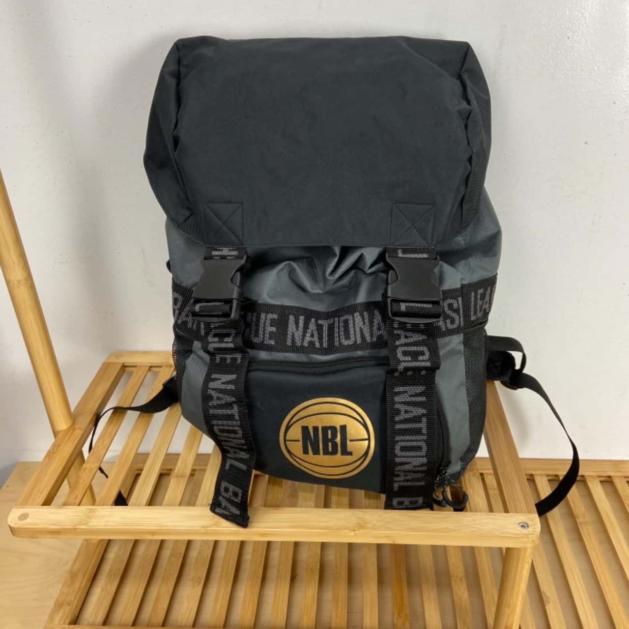 NBL Grey large back pack (s)