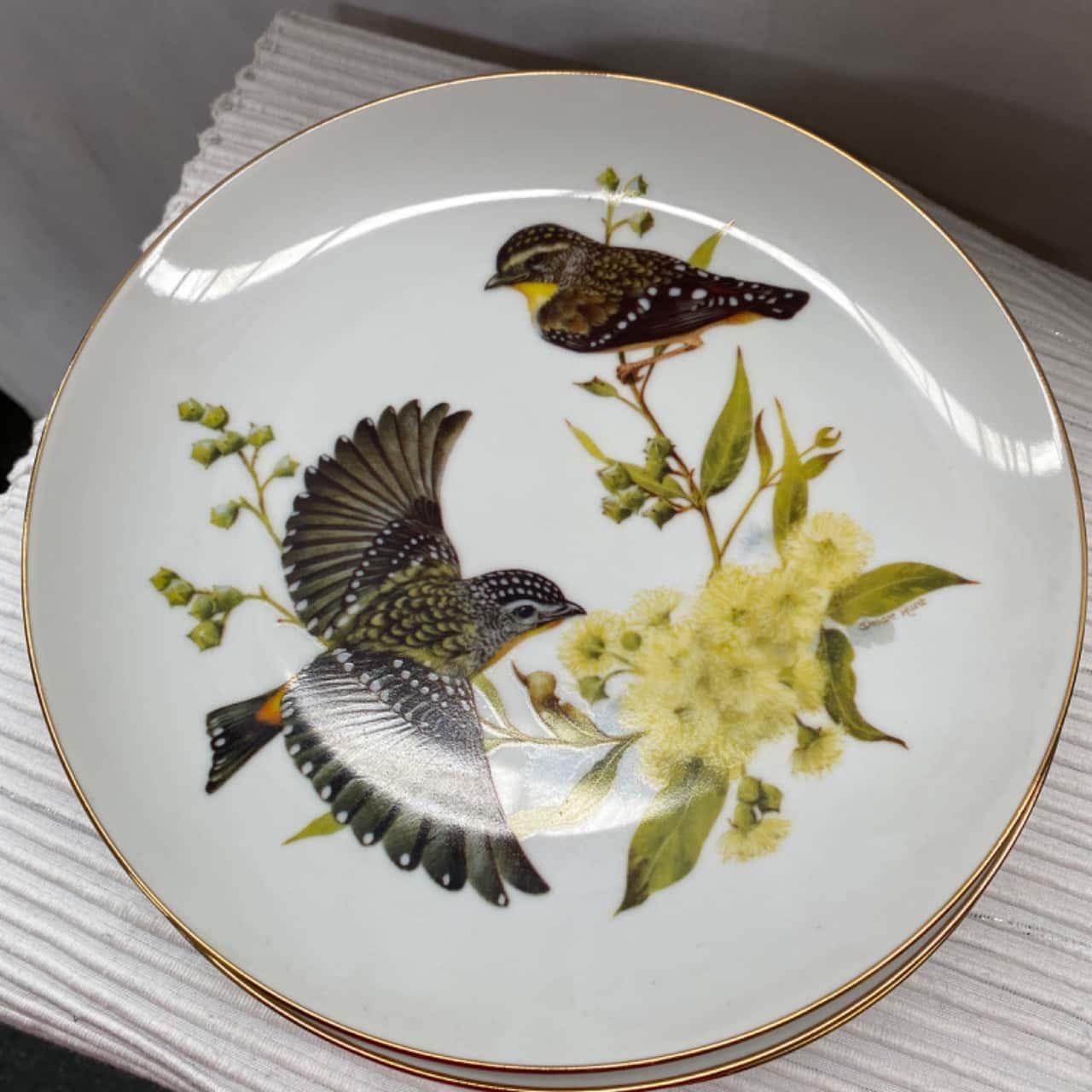 Australian Bush Birds, Australian Treasury Collectors Plate (5 Plates ...