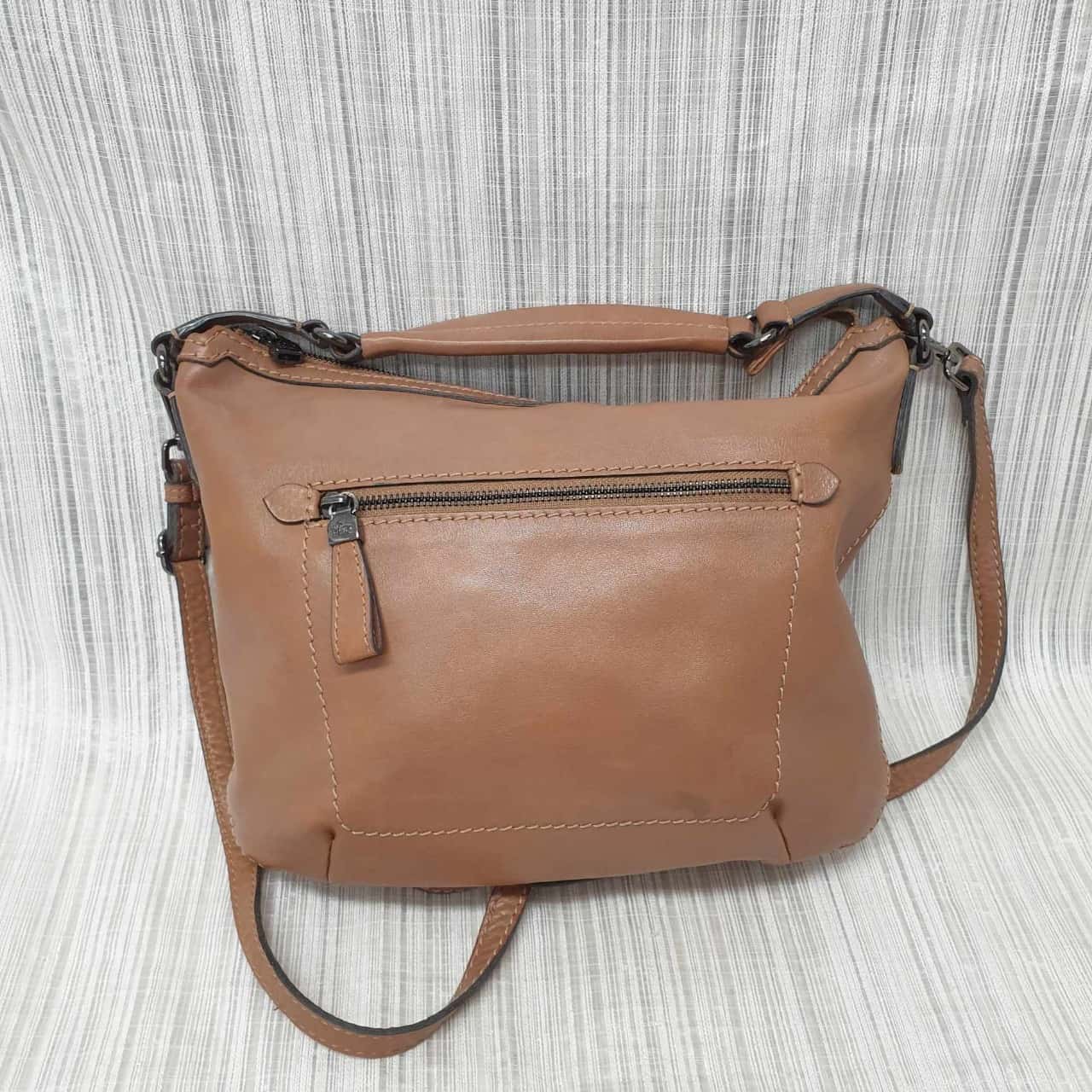 Lily Rose Gorgeous Brown Leather Crossbody /Shoulder /Handbag - RRP ...