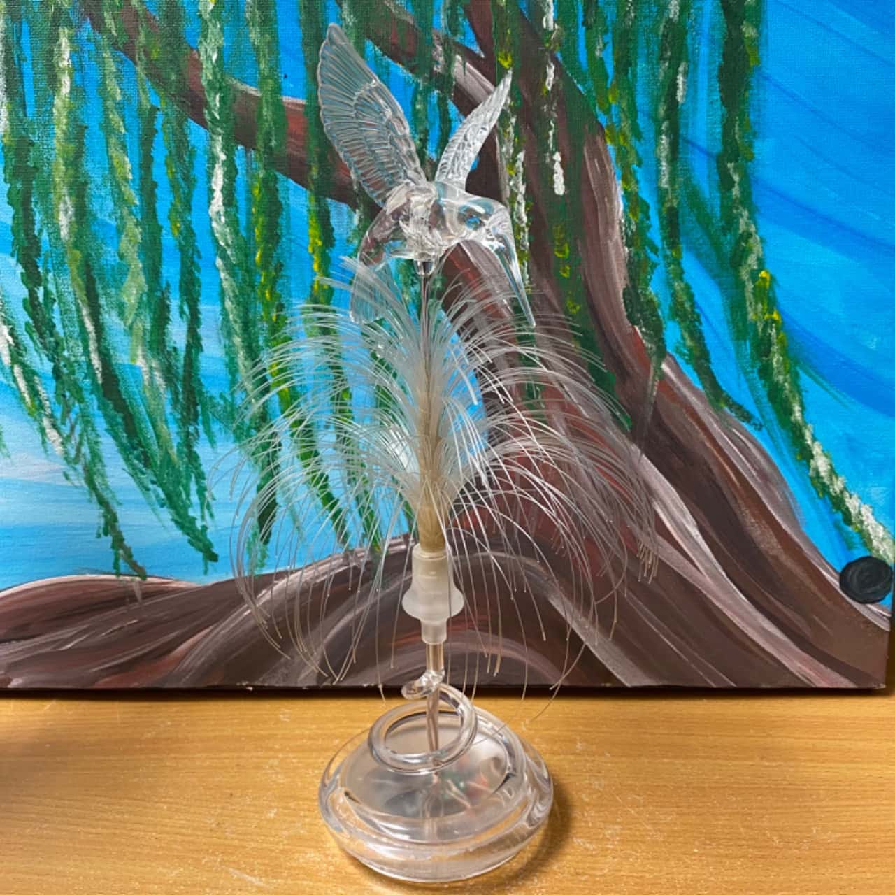 Fibre Optic light up Bird(s)