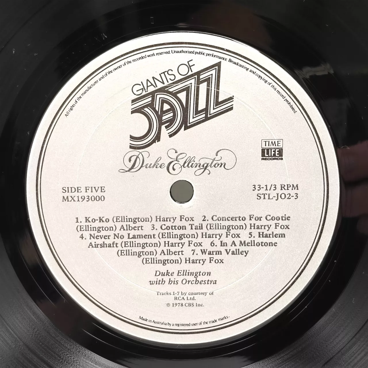 Time Life Library Vinyl Box Set 3x12" Records - Giants Of Jazz: Duke ...