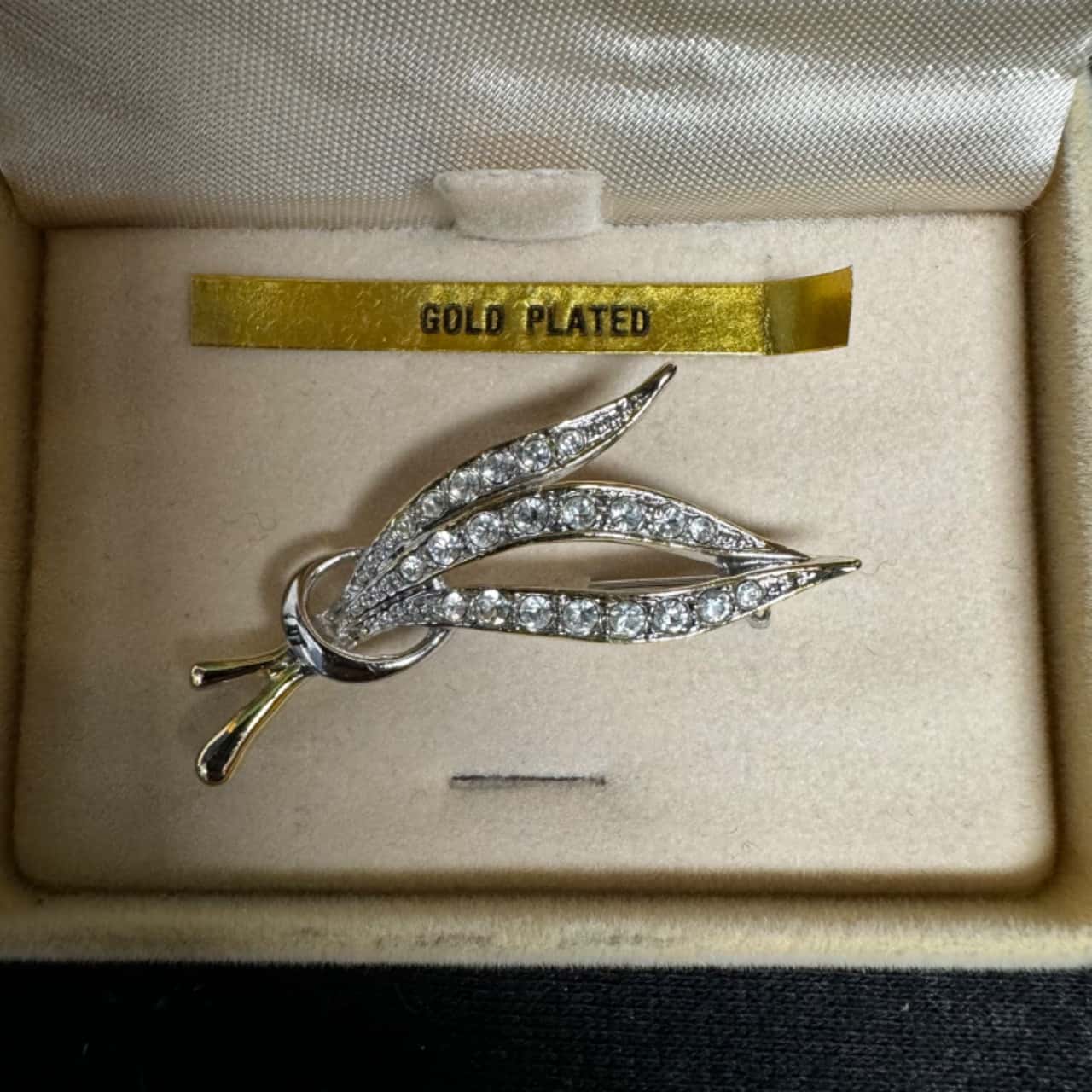 Manhattan Collection Gold Plated Brooch