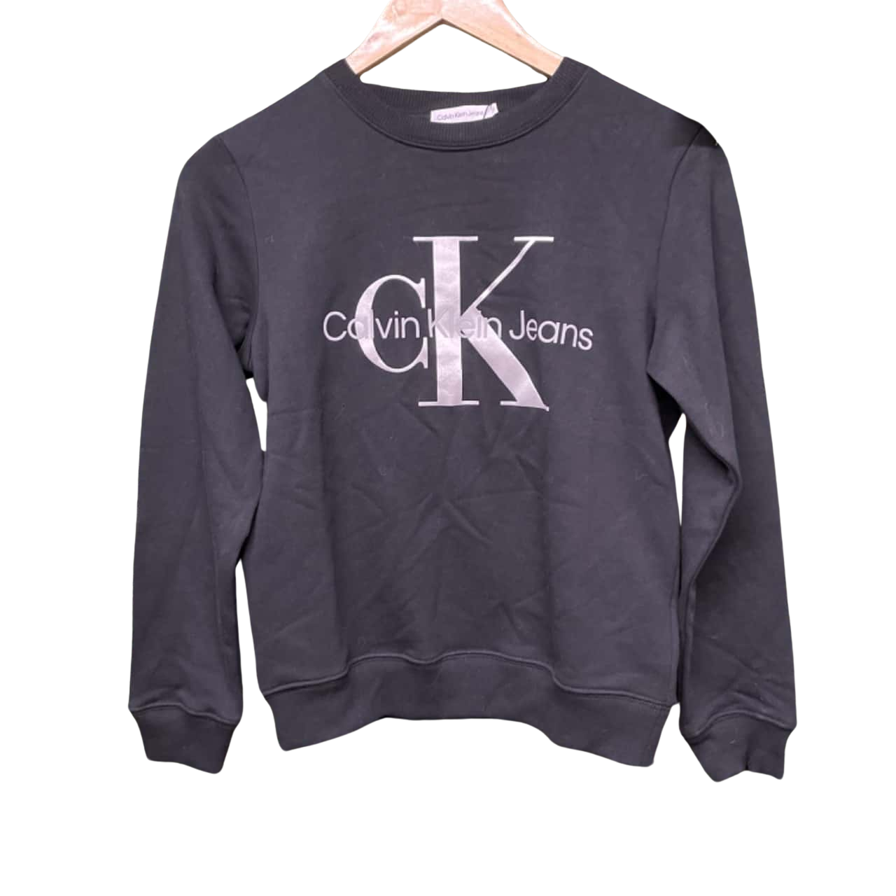 Calvin Klein Jeans Womens Size 12 Jumper Black S