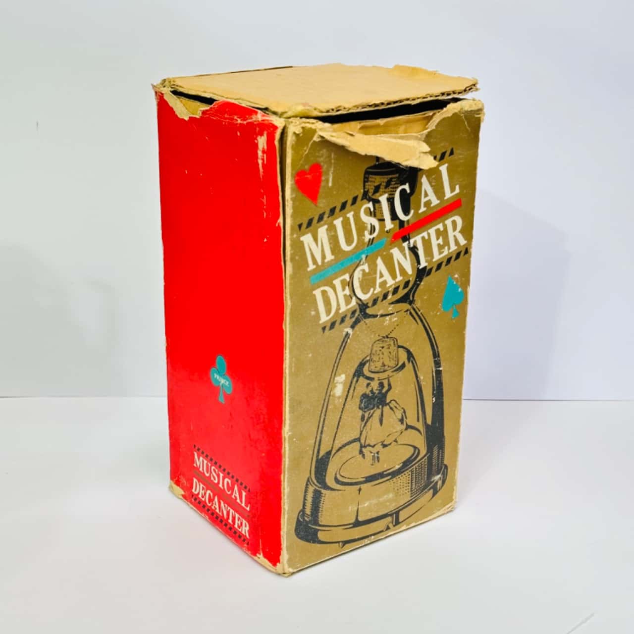 VINTAGE Musical Decanter in Box 1950s(s)
