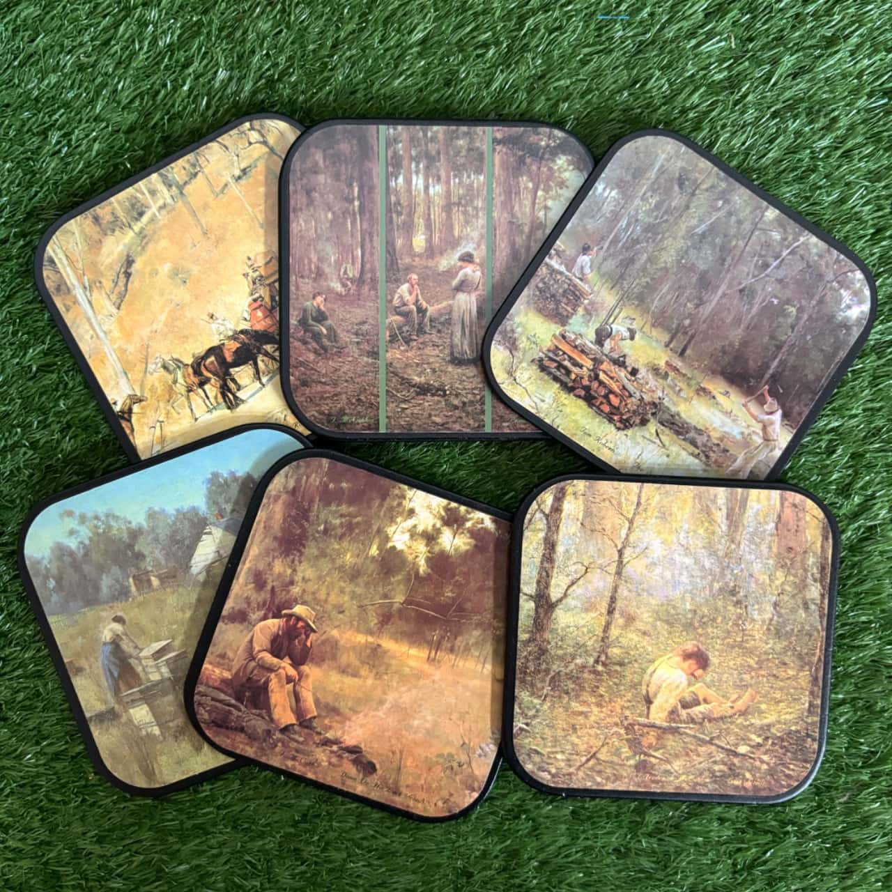 The Casa Collection : Australian Pioneers - Set of 6 Coasters (s ...