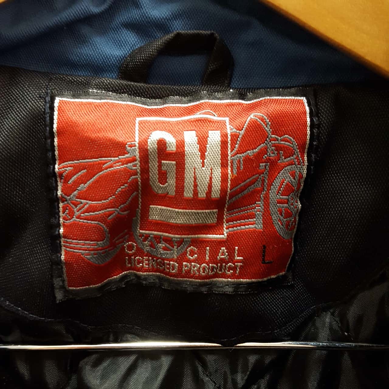 GM Official Snap-On RCR Black/Blue Jacket Men's size L(s)