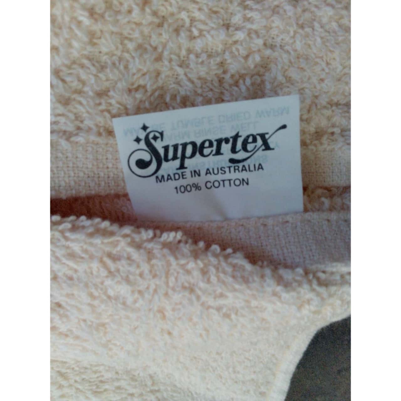 Vintage Supertex His & Hers Crown Bath Towel Set(s)