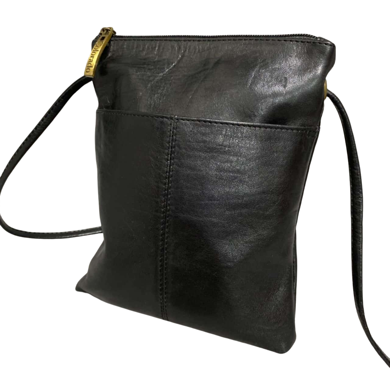 Womens COLORADO Black Leather Handbag(s)