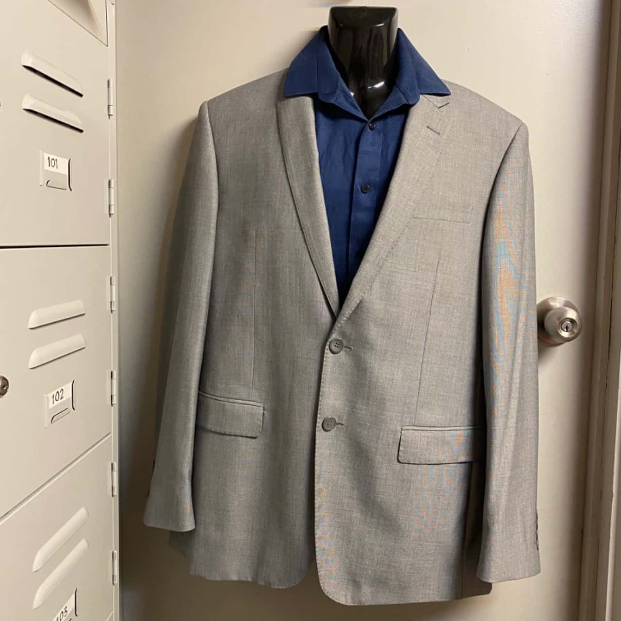 REDUCED - Brand New Tarocash Mens Size 42 Suit jacket Silver (s)