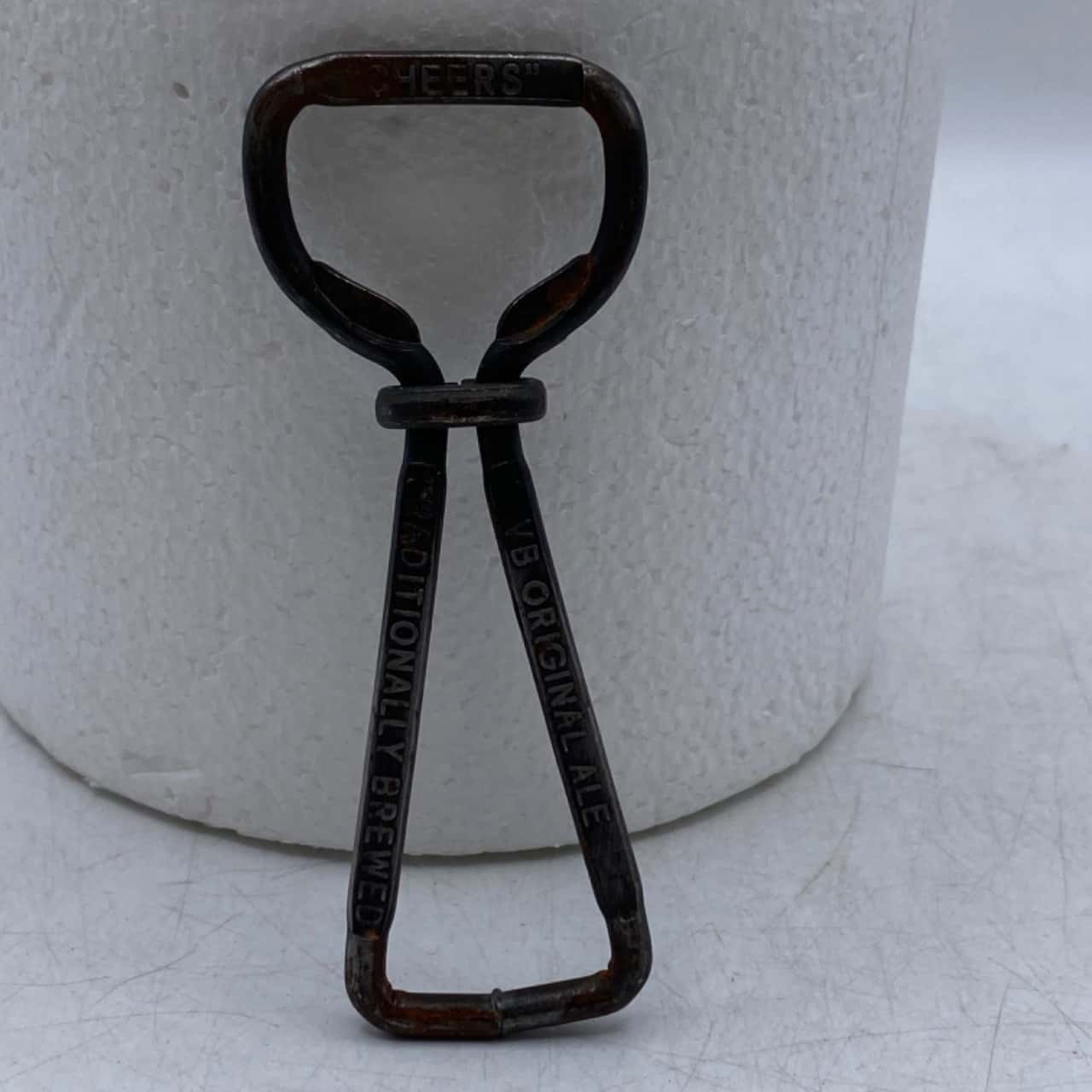 Vintage 1940s VB Bottle Opener “CHEERS” VB Original Ale . Traditionally ...