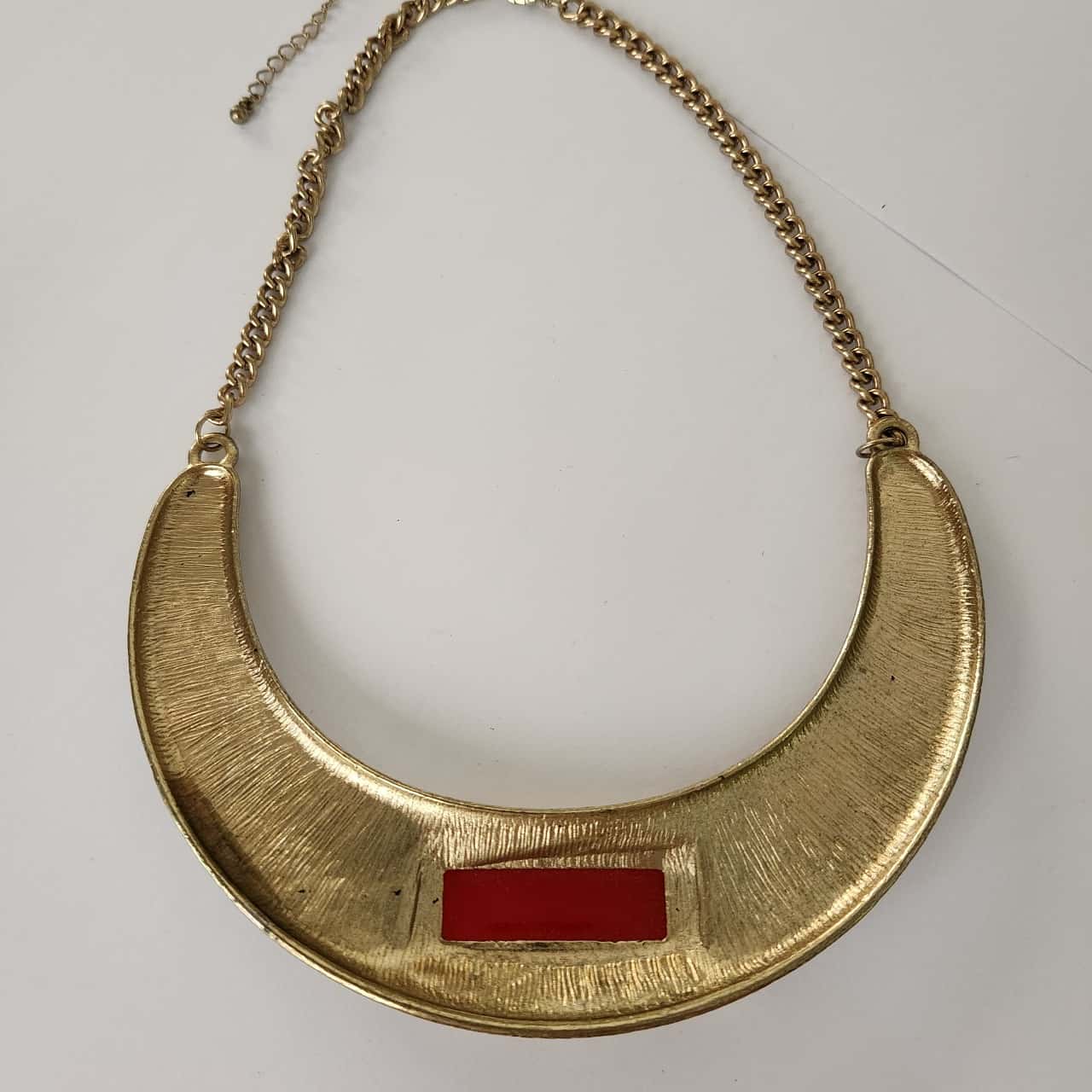 Ancient look gold choker necklace (s)