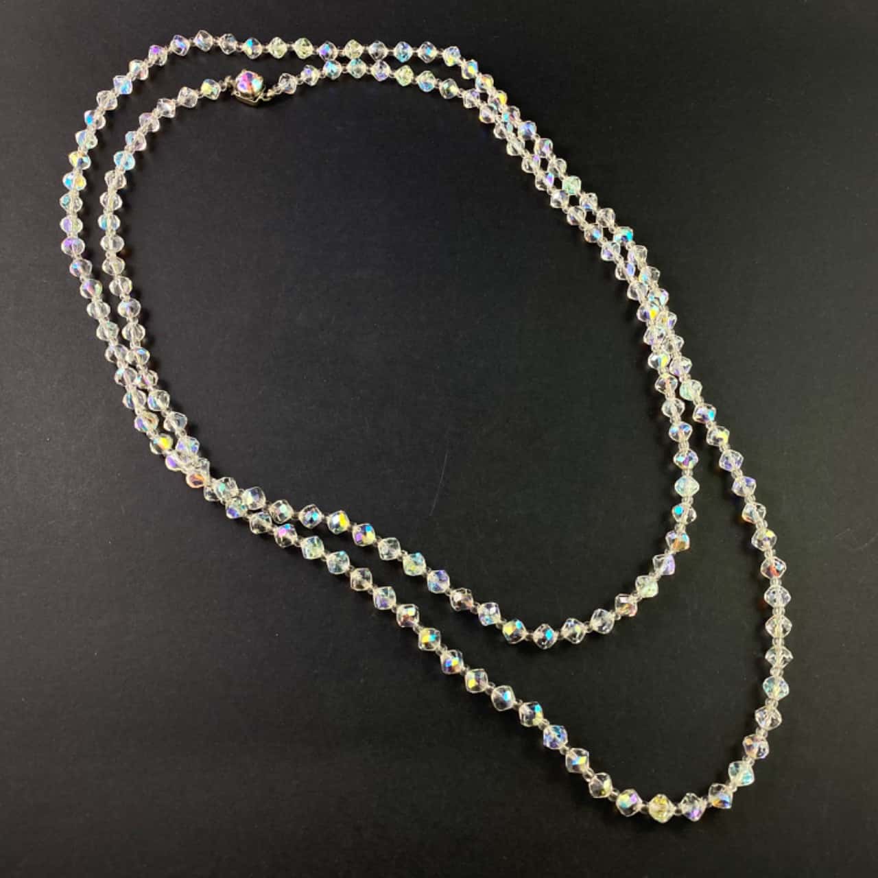 Gorgeous double row crystal clear necklace(s)