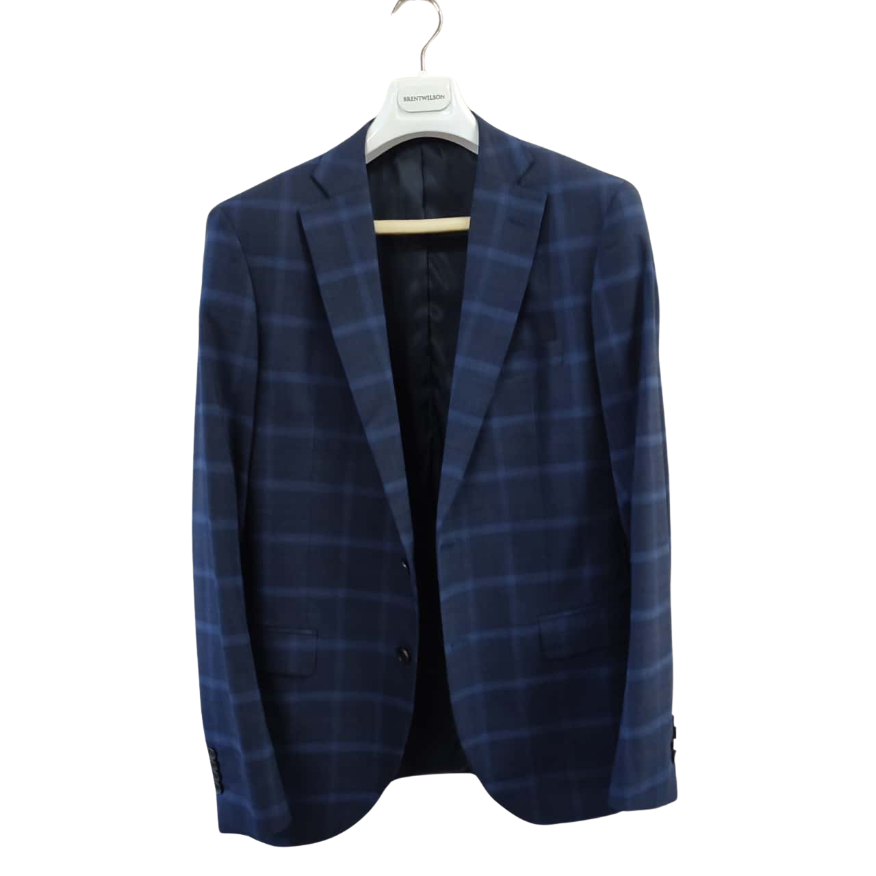 Brent Wilson Mens Size 40 Blue / Checked Suit(s) - Used As New | Salvos ...