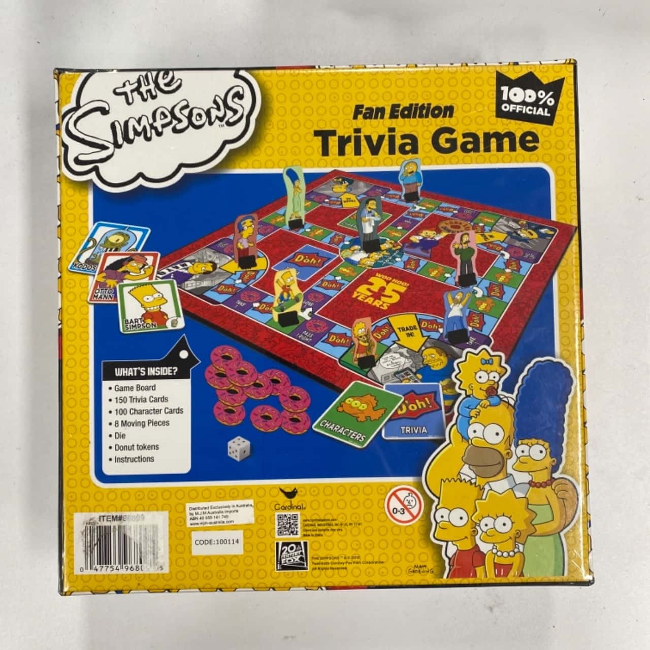 The Simpsons Trivia Game Fan Edition (s)