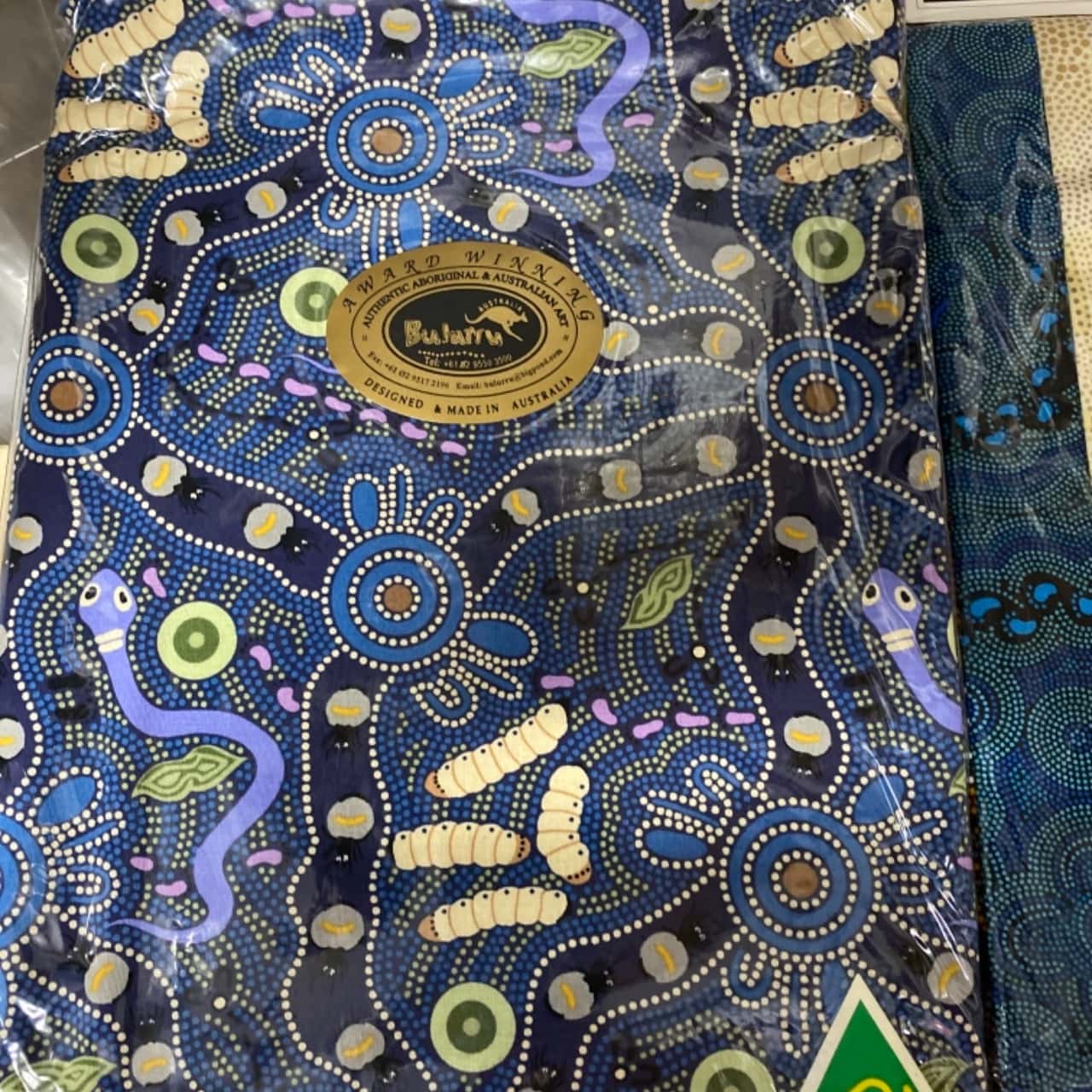 Indigenous Aboriginal art tablecloth and patchwork set (s)