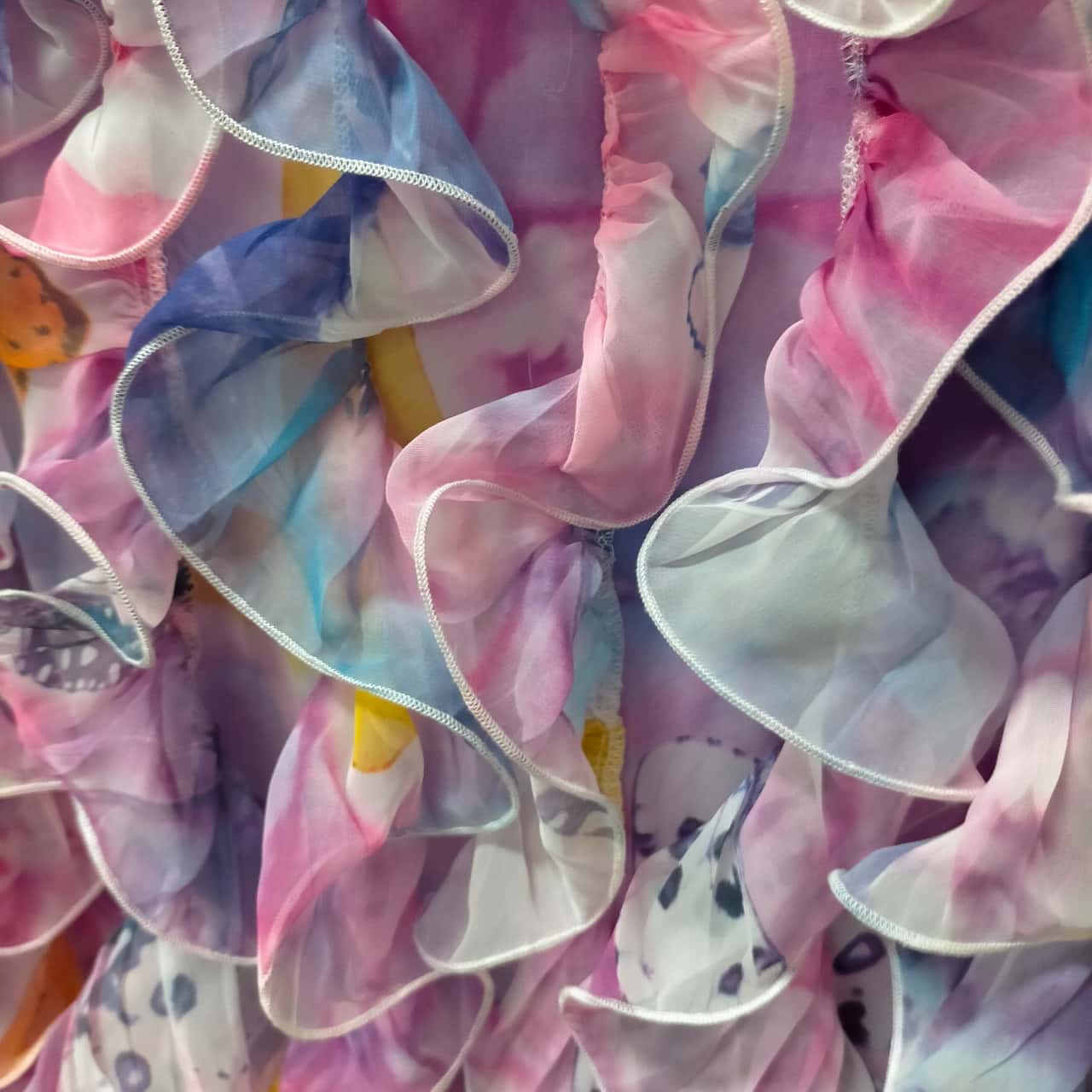 NWT GABRIELLE GABI Ruffle Dress Size S RRP $450(s)