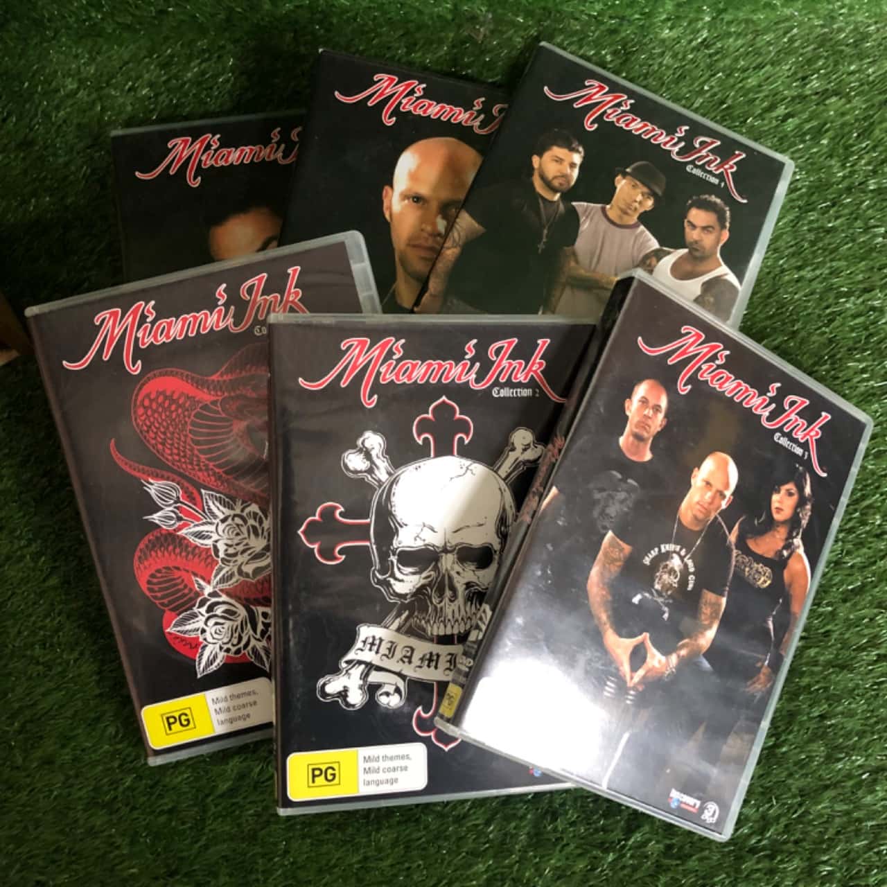 Miami Ink DVD Collection Series 1-6 (Wooden Box Set)(s)