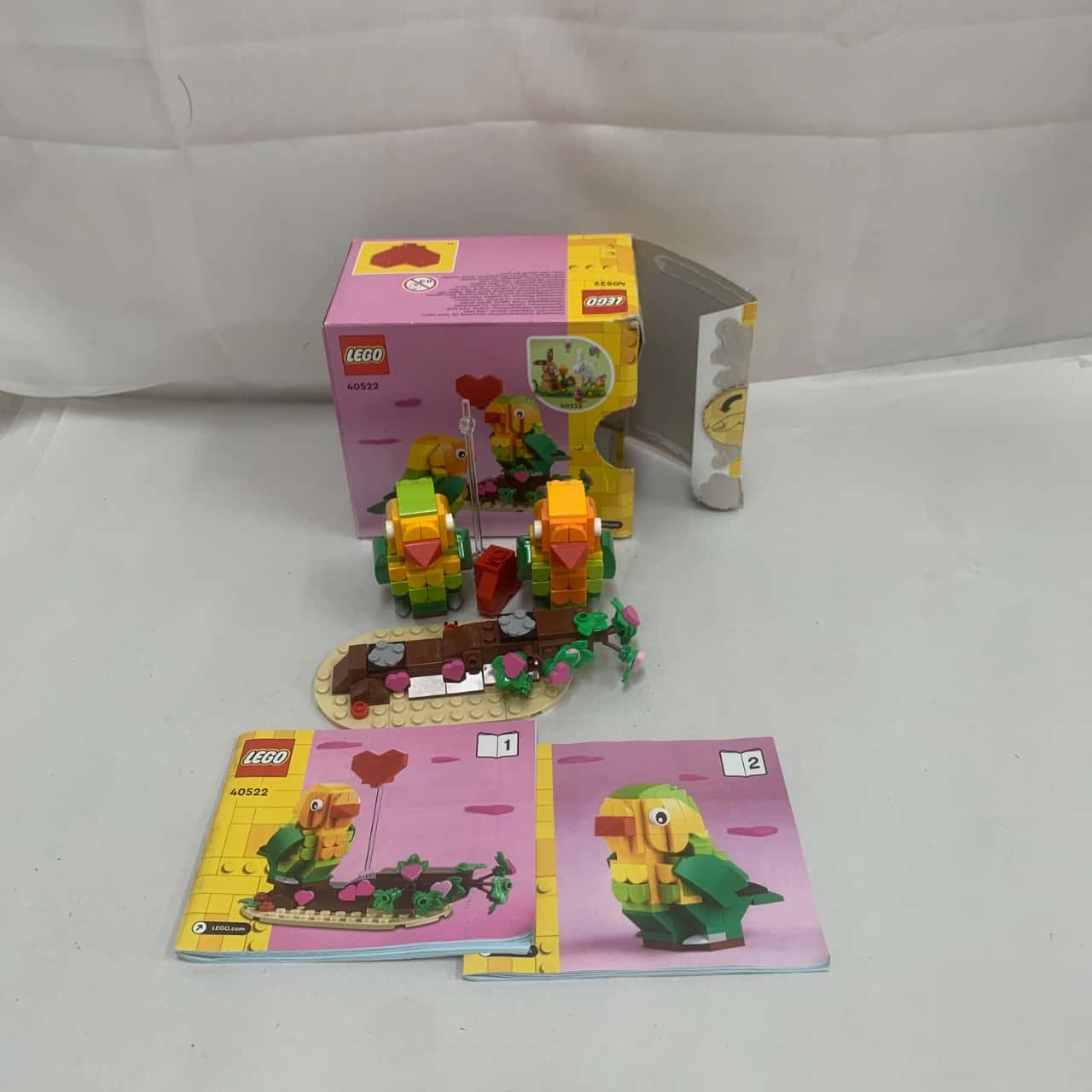 Lego - Love Birds 40522 Used, Box with instructions(s)