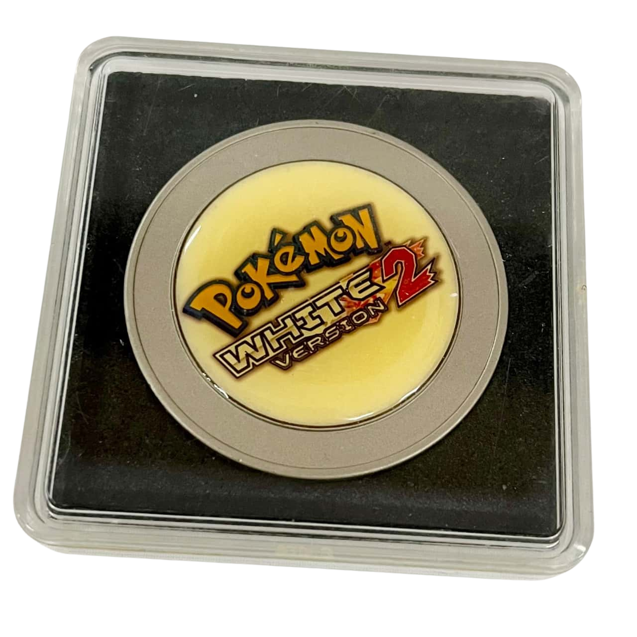 Pokémon 2 white commemorative Coin in hard case(s) - Used Very Good ...