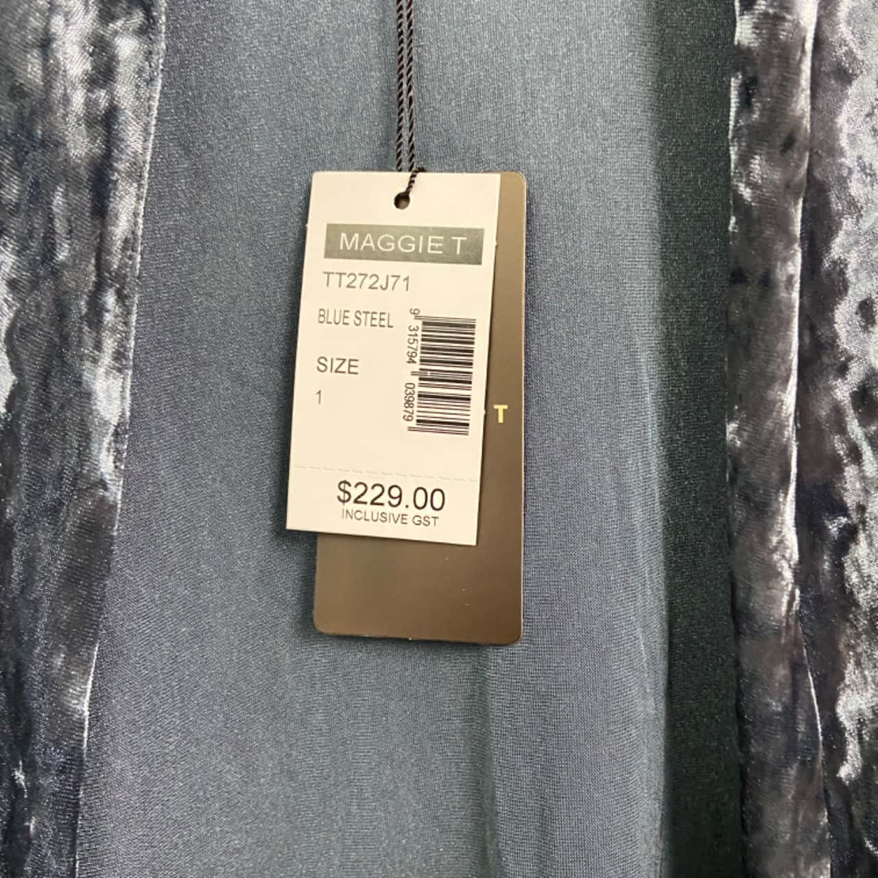 Maggie T Womens Size 1 Cardigans Navy Blue (s)