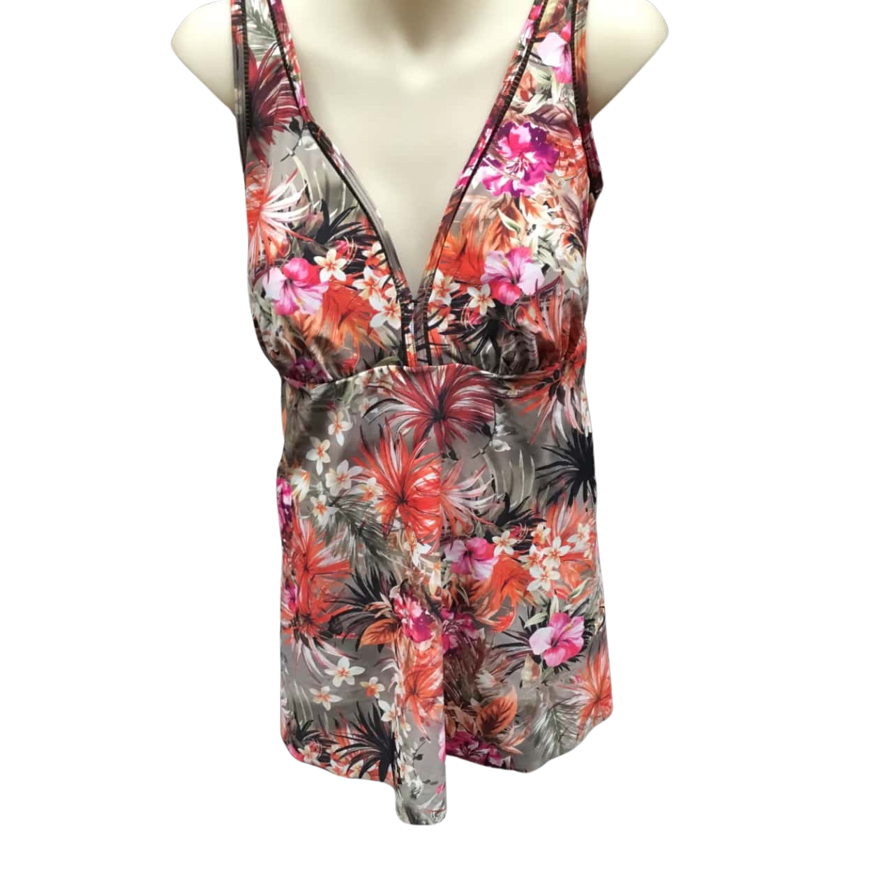 Taking Shape Size 18 Tropical Flower Tankini - BNWT - RRP$109.95(s)
