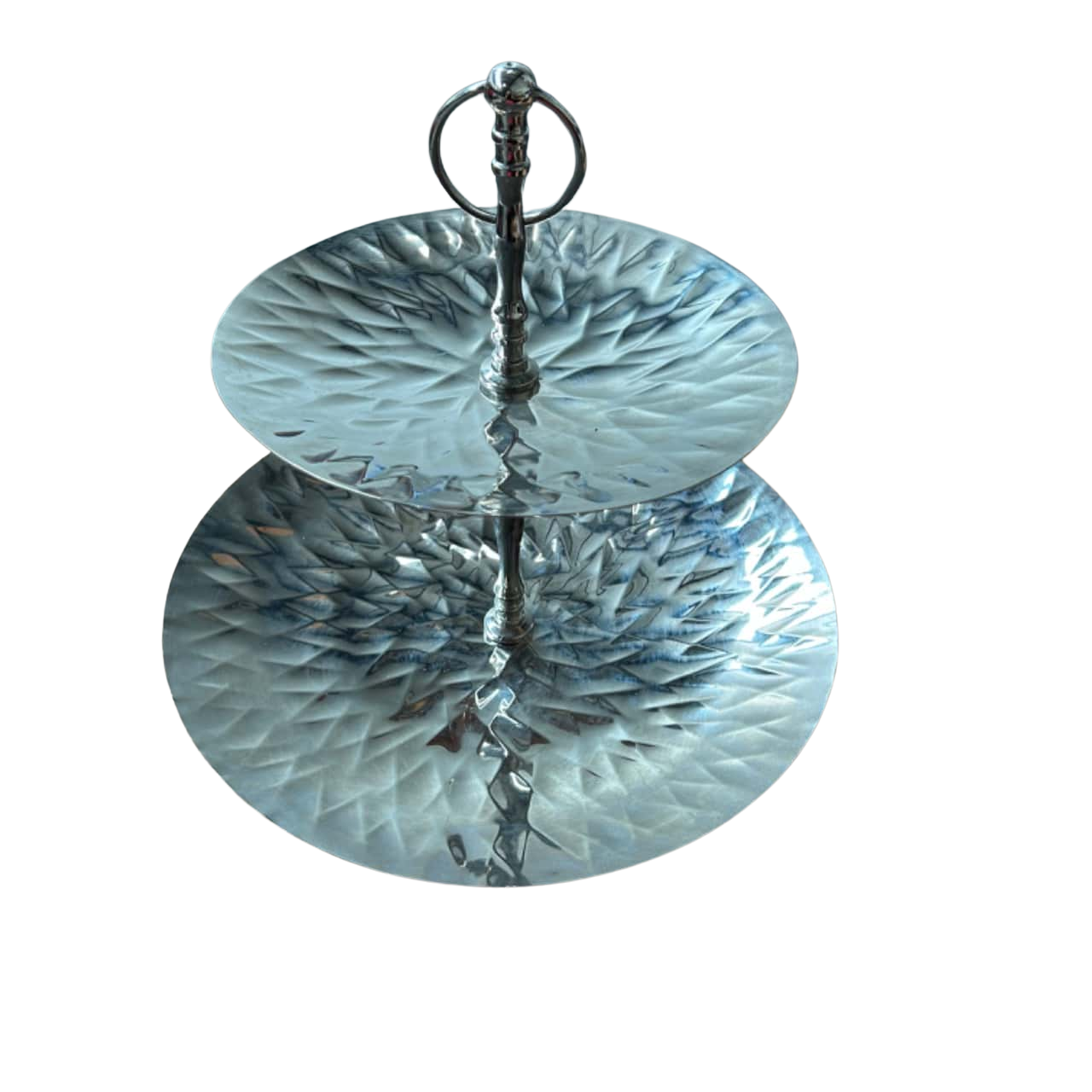 Silver dessert stand