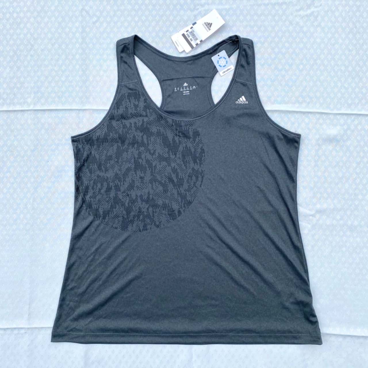 Adidas Grey Active Wear Singlet Size XL(s)