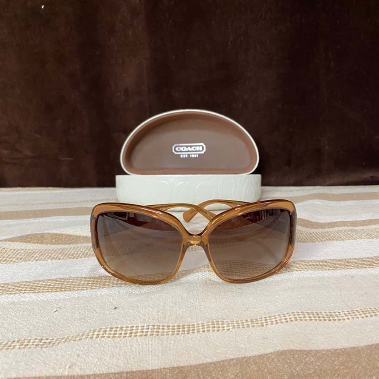 New Coach Womens Square Sunglasses H 8027(s)