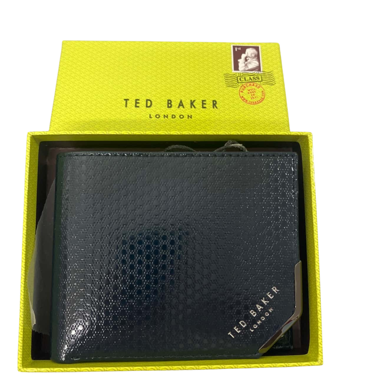 Ted Baker LONDON Mens blue wallet (s)