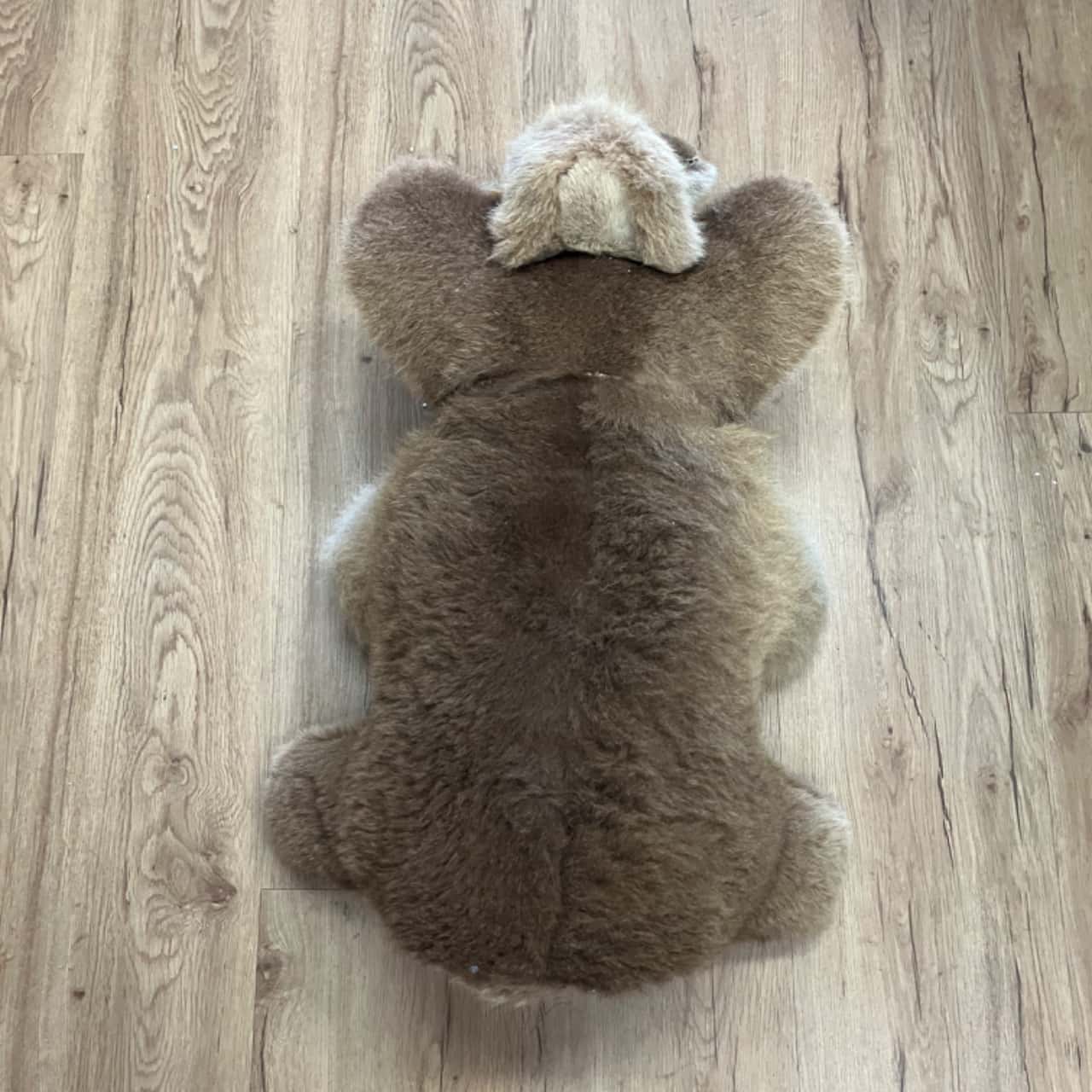 Vintage 1970’s Real Kangaroo Fur Koala & Baby 24inch high