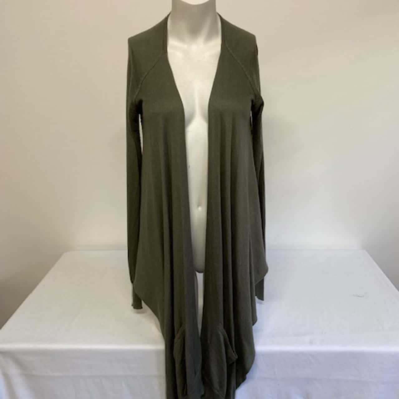 Ted Baker Womens Size 3 Cardigans Khaki / Yellow (s)