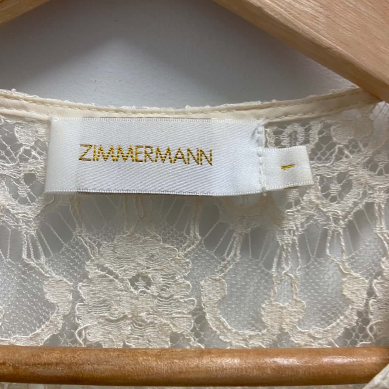 Zimmerman Womens Dress Size 1 Cream (s) - Used Good | Salvos Stores