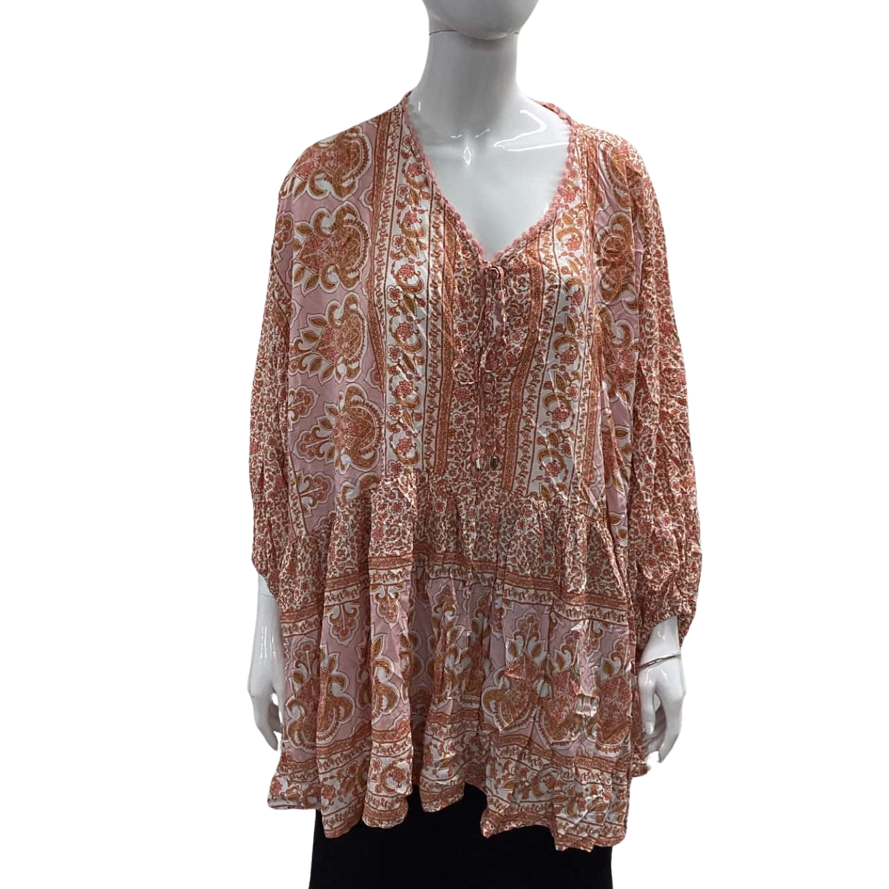Jaase Womens Size 16 Floral 3/4 Sleeve Top(s) - New With Tags | Salvos ...