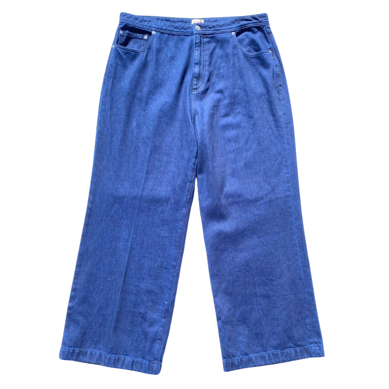 Gorman Dark Wash Blue Wide Leg Jeans Size 20 (s)