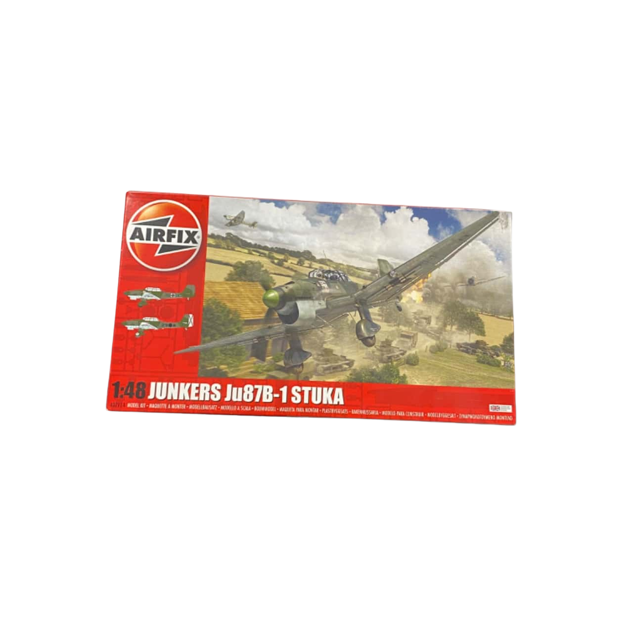 Airfix Model Airplane Kit - 1:48 Junkers Ju87B-Stuka(s)