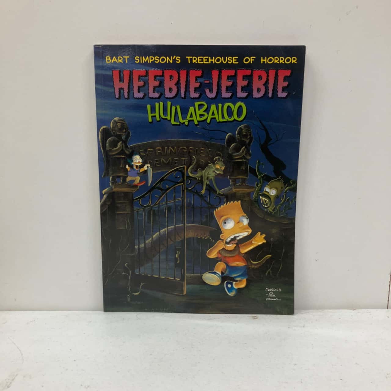 Bart Simpson’s Treehouse Of Horror ‘Heebie-Jeebie’ Hullabaloo Comic(s)