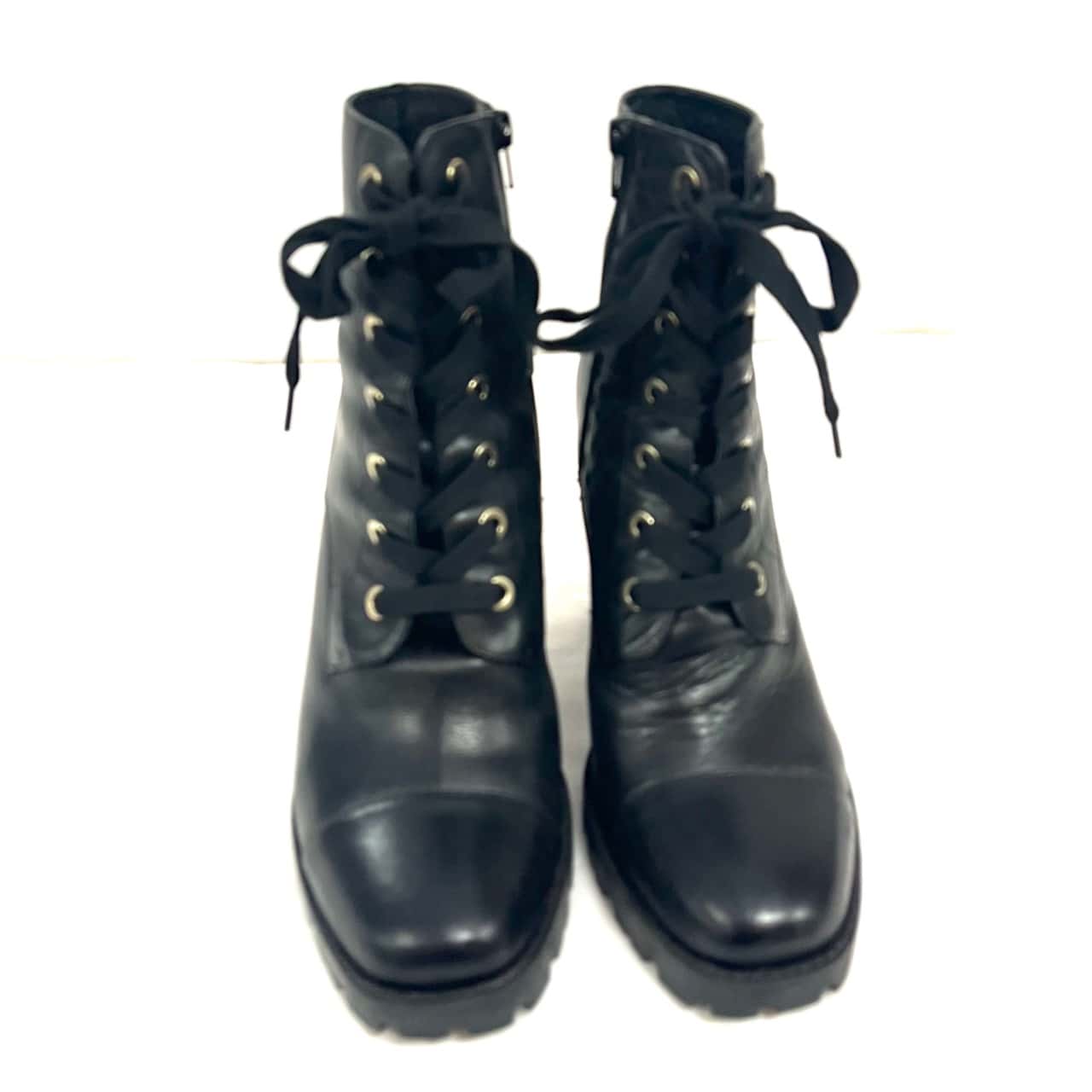 Zander Black lace up Boots Size 9(s)