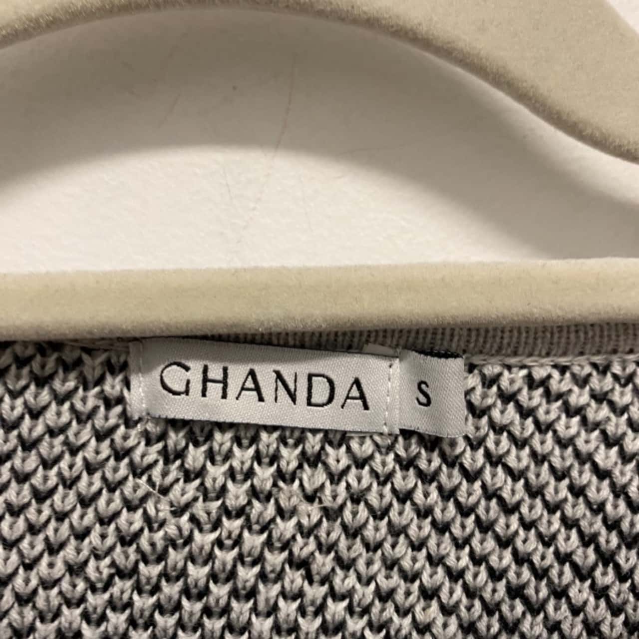 Ghanda Womens Size S Cardigans Grey (s)