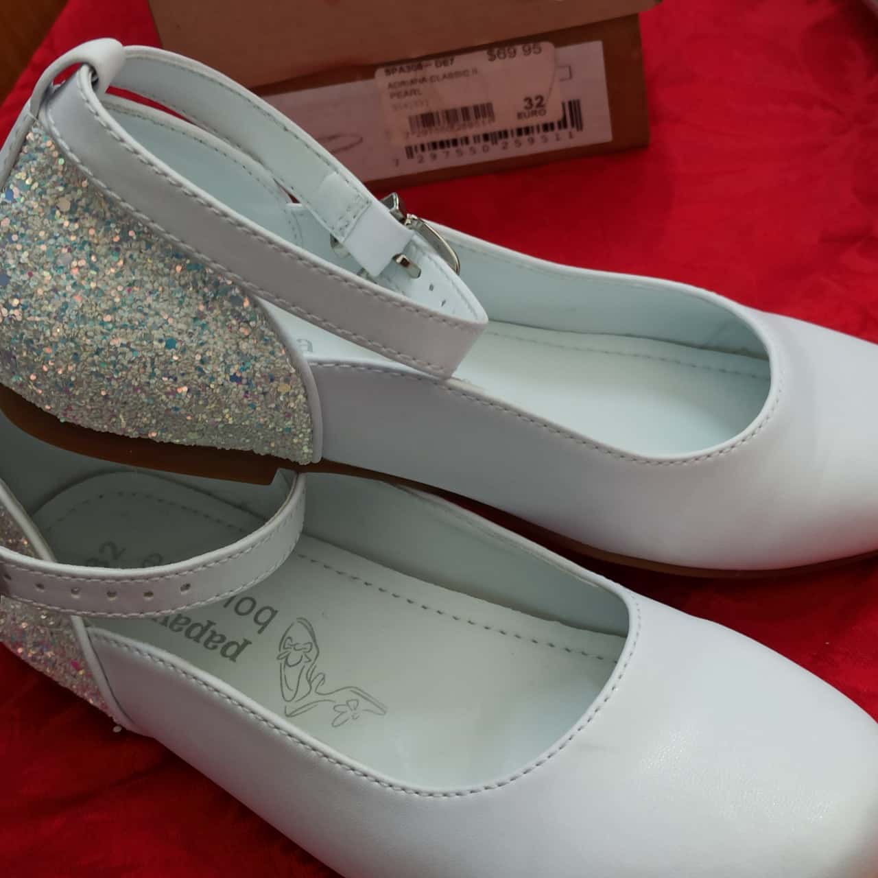 Papaya Adriana Classic II Pearl Girls Shoes 32 Euro (b8)(s) - Used As ...