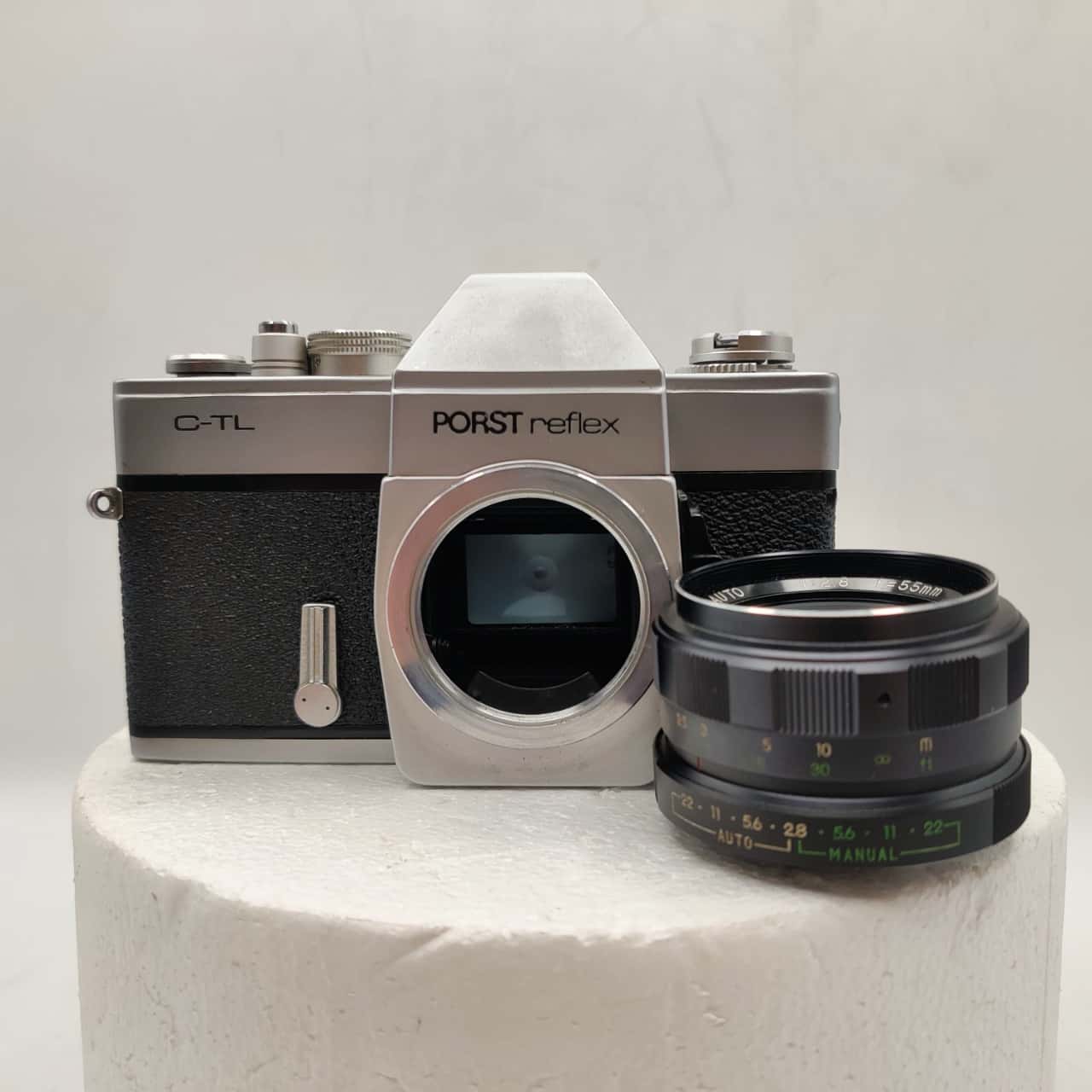 Vintage 35mm SLR Porst Reflex C-TL Camera With Porst Color Reflex Auto ...