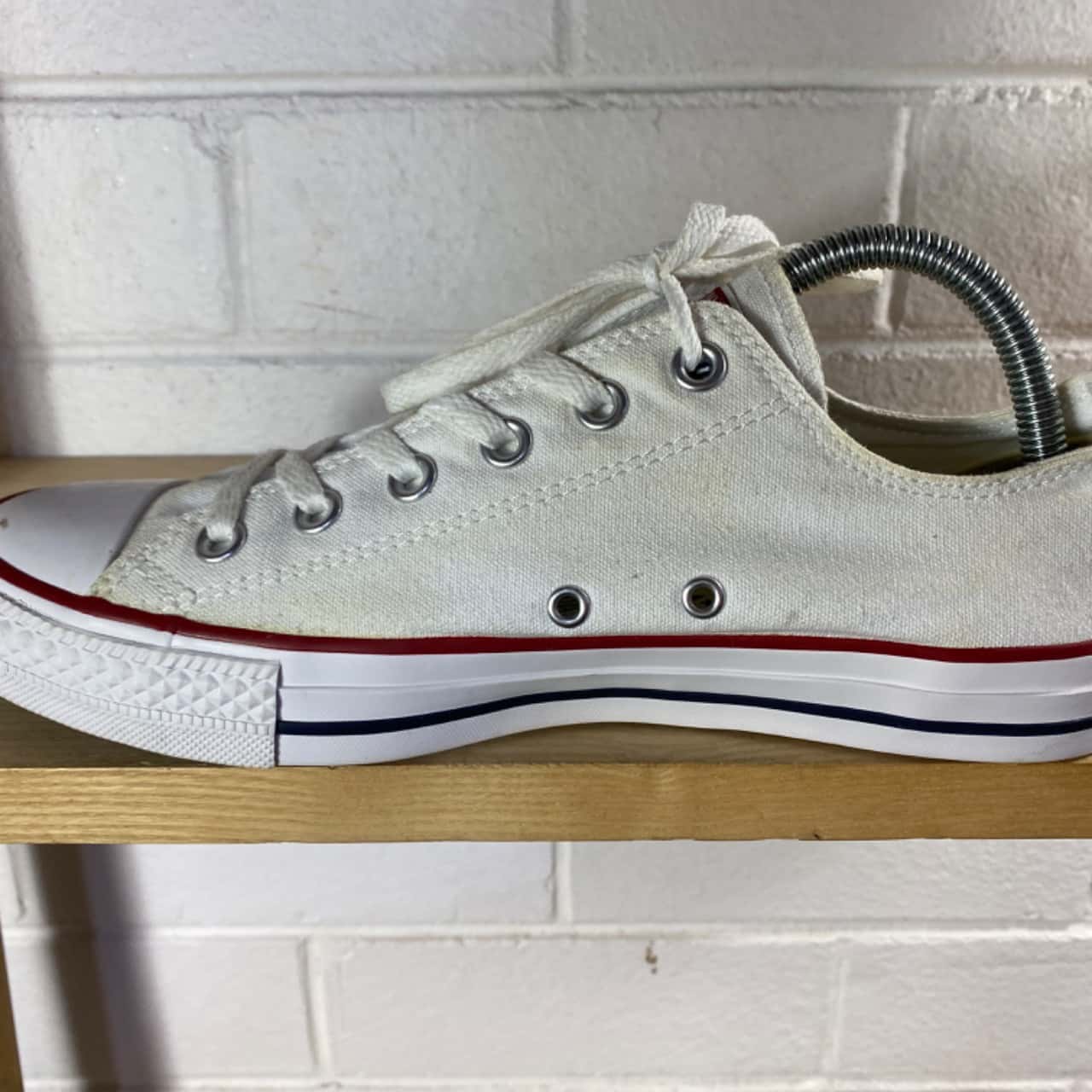 Converse Unisex CTAS Low Sneakers Size 7 / 9 White