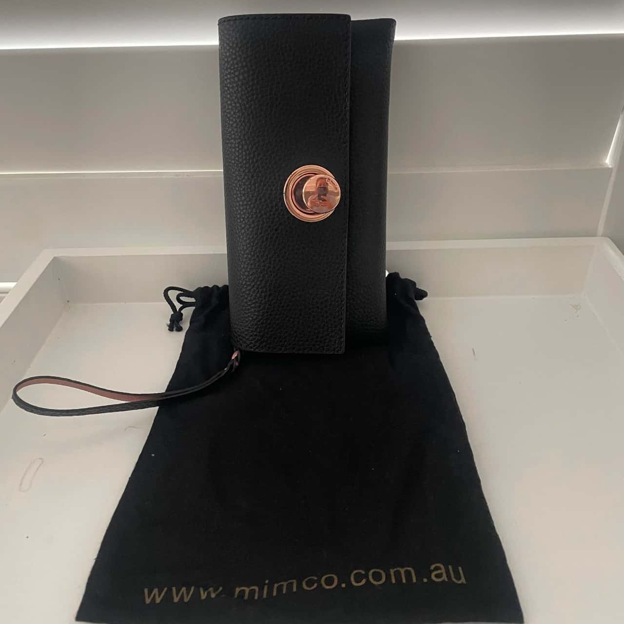 Mimco Womens Purse Black (s)