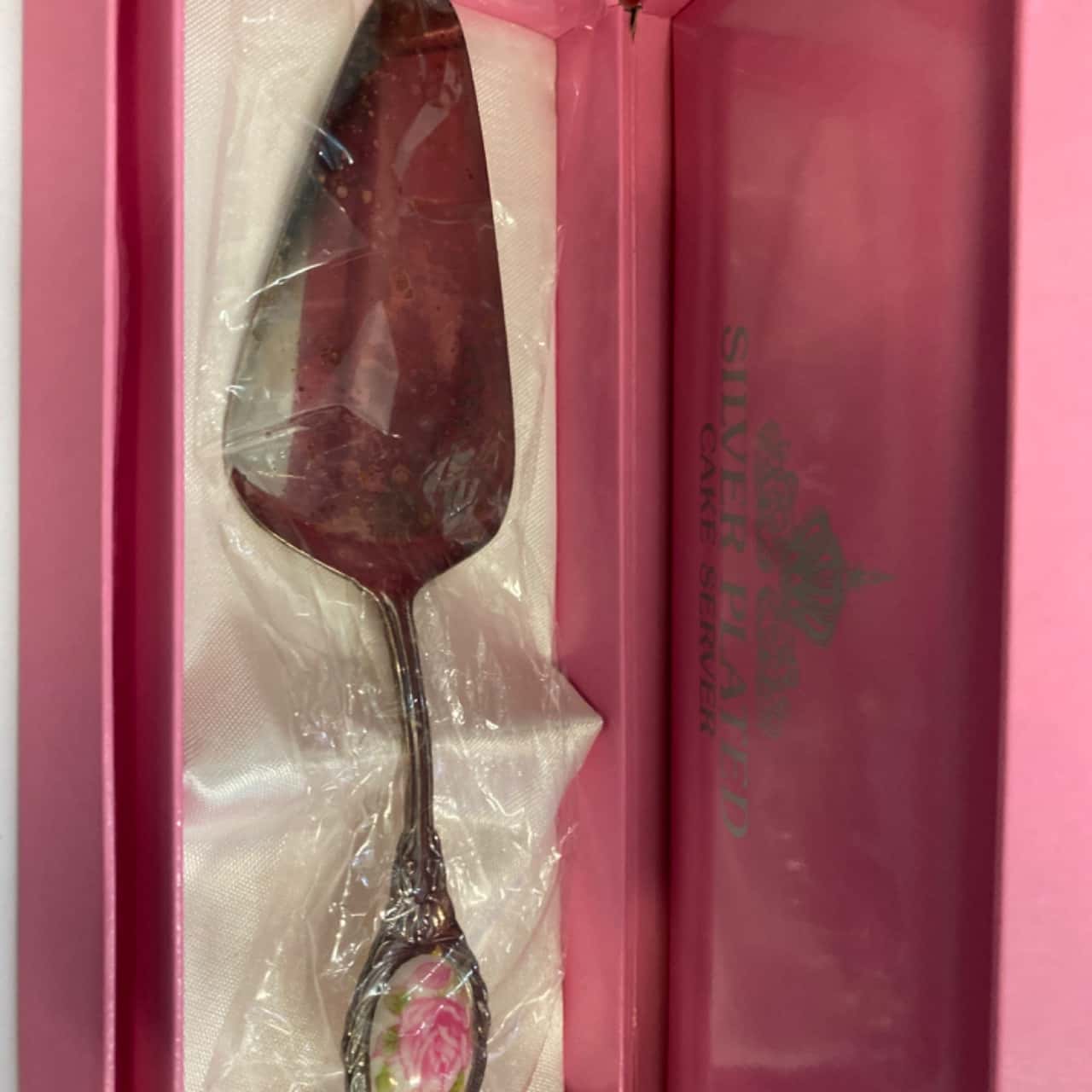 Silver Plated Cake Server Silver Plated Cake Server