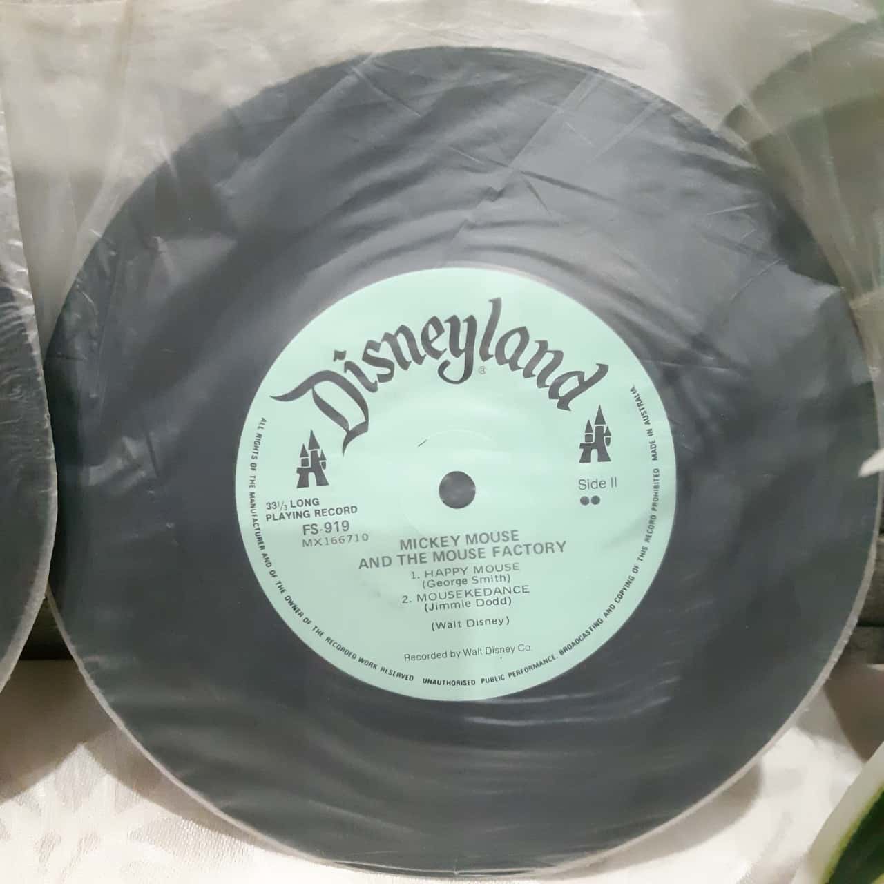 Mickey Mouse and The Mouse Factory A Disneyland Long-Playing Record