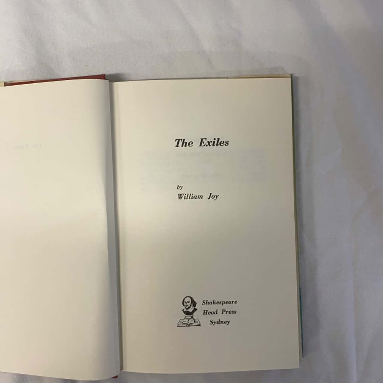 The Exiles book by William Joy