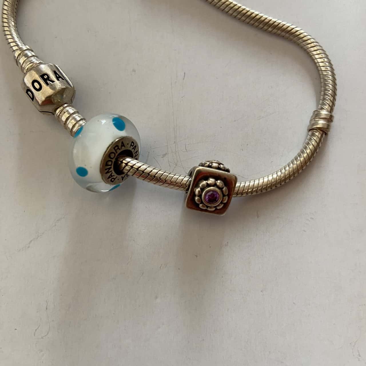 Pandora Charm Bracelet Silver