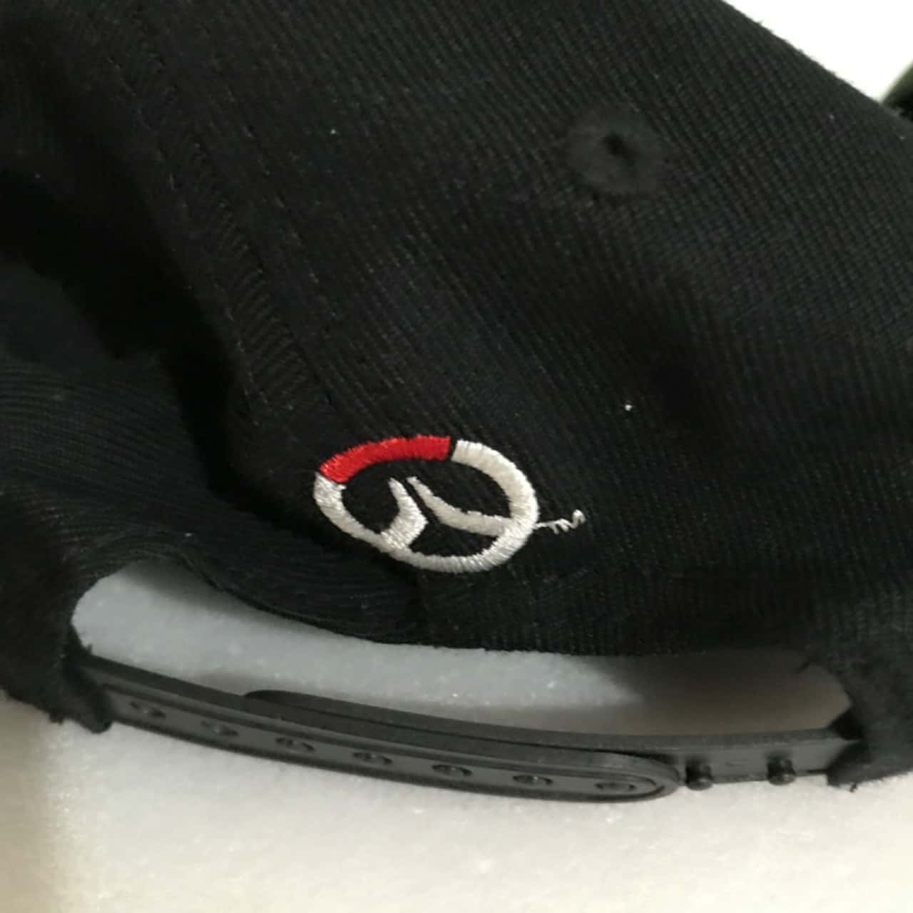 Mens Black Overwatch Cap with adjustable back(s)